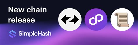 Simplehash Product Update Were Adding New Chains 30 Total