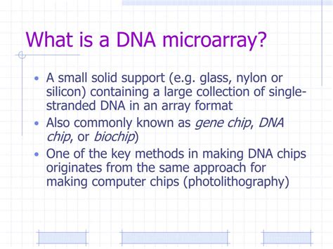 PPT Enabling Technology PCR And DNA Microarray PowerPoint Presentation ID 1131786