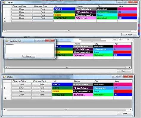 Cell Formatting Of DataGridView In NET MindStick