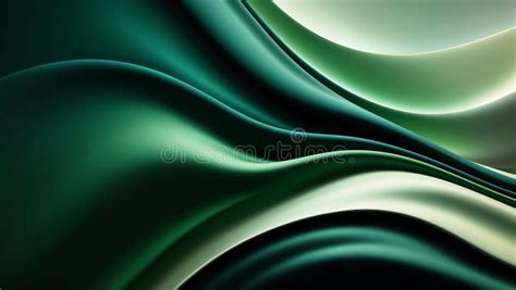 Colorful Abstract Wave Patterns Create A Sense Of Depth And Movement In