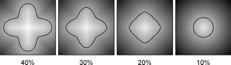example of interpolating between two 2d shapes original shapes on the
