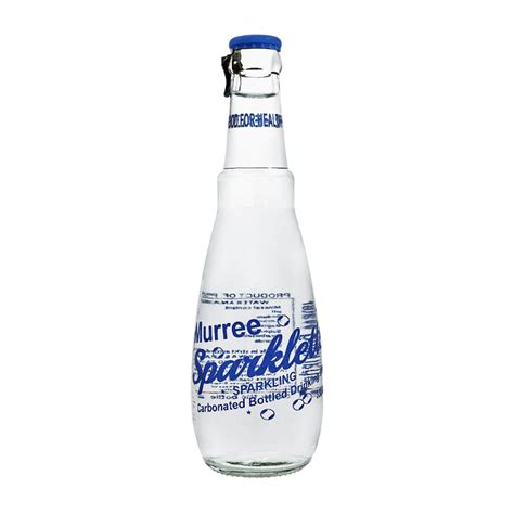 Murree Sparkletts Carbonated Water Glass Bottle 330ml