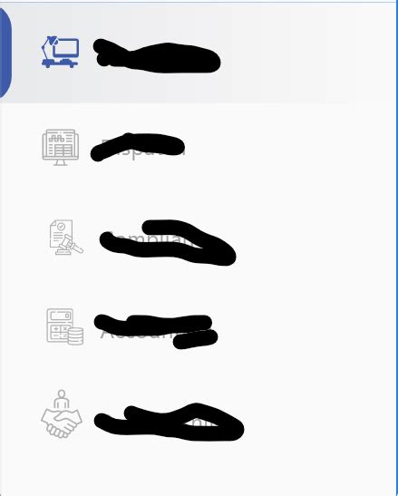 Css How Can I Create Side Navigation Like With Border On Left Like Image Stack Overflow