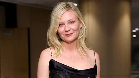 Kirsten Dunst Turns Heads In Daring Black Satin Gown At The Critics