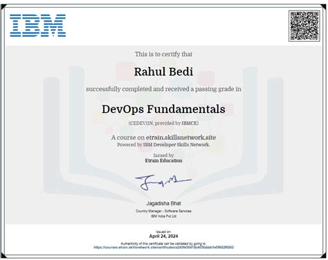 Ibm Devops Fundamentals Certification Course Etrainindia