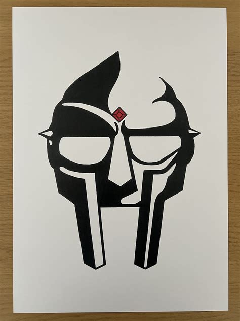 MF Doom Etsy Mf Doom Doom How To Draw Hands