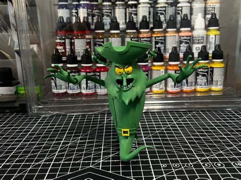 Spongebob Halloween Flying Devil Assembling Figure Von Cc Makerworld Kostenlose 3d Modelle