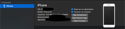 Ios11 Wireless Debugging Icon Not Showing In My Xcode 9 Stack Overflow