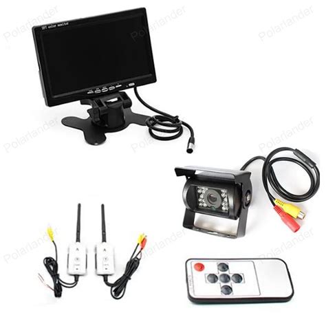For Truck Bus 3in1 2.4G Wireless 7 Inch TFT LCD 800*480 car Parking ...