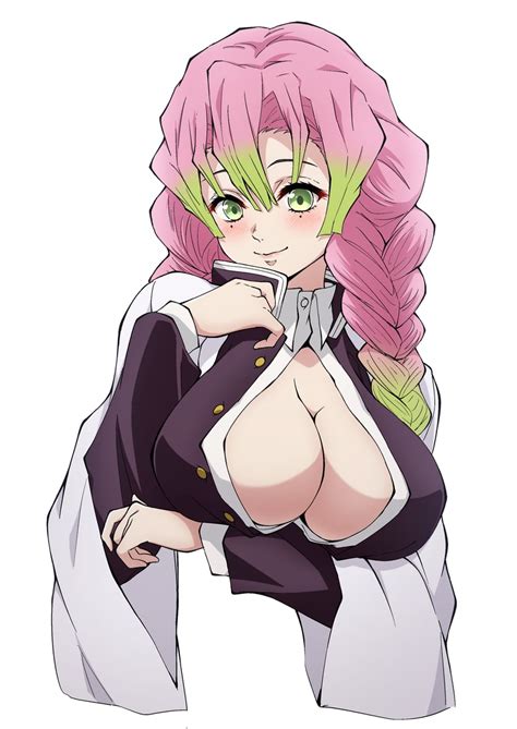 Kanroji Mitsuri Kimetsu No Yaiba Drawn By Nishizukishino Danbooru