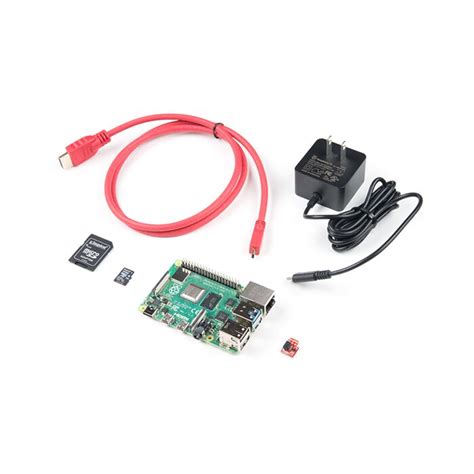 Sparkfun Raspberry Pi 4 Basic Kit 4gb Buy In Australia Kit 16384
