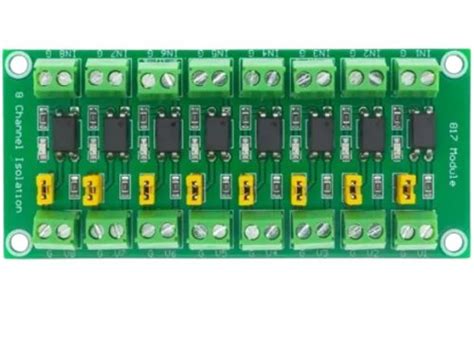 PC817 8 Channel Optocoupler Isolation Module Rajiv Electronics