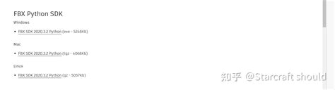 关于fbx python api的安装 知乎