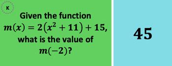 Function Notation Evaluating Functions Card Matching Activity Linear Quad