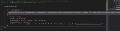 Enabling Swagger In Your Net Core 20 Application A Step By Step Guide