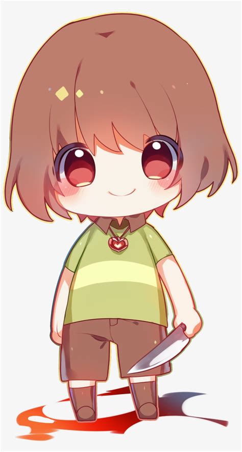 Clipart Free Library Chibi Transparent Undertale Chara Undertale Kawaii Transparent Png