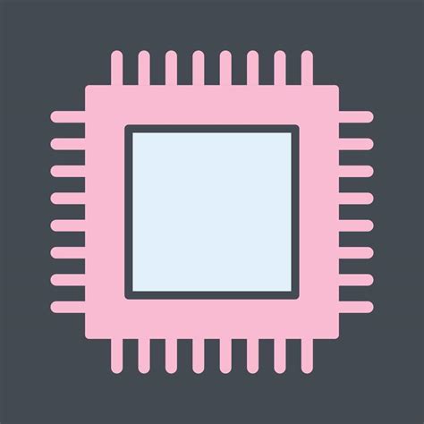 Cpu Vector Icon 41844148 Vector Art At Vecteezy