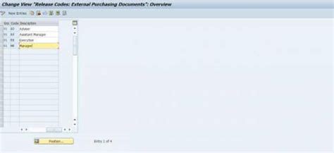 how to configure sap purchase order release strategy