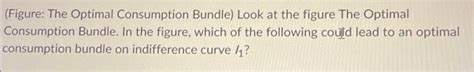 Solved Figure The Optimal Consumption Bundle Look At The