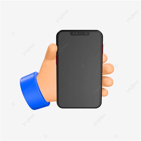핸드폰을 들고 손의 3d 렌더링 3d 렌더링 손 스마트 폰 Png 일러스트 및 Psd 이미지 무료 다운로드 Pngtree