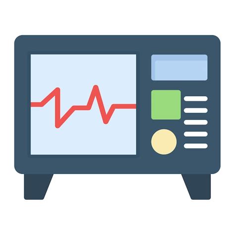 Premium Vector Heart Monitoring Vector Illustration