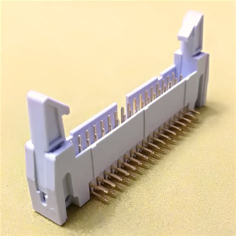 2 54mm Ejector Header Connector 34pos Right Angle Gray Female Connector And Connect