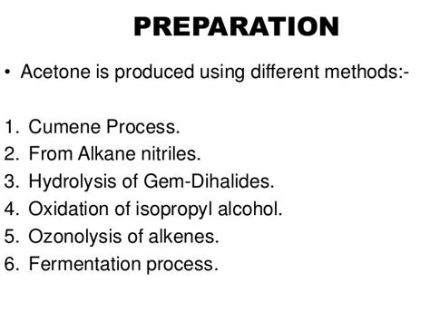 Acetone