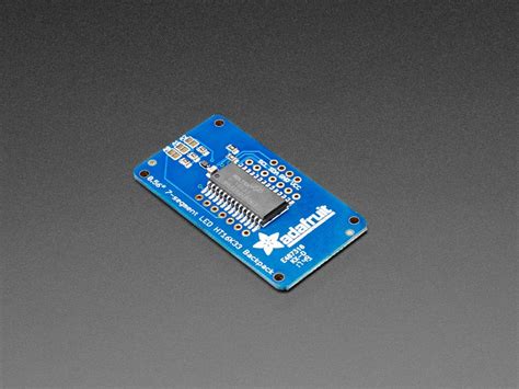 adafruit 7 segment led matrix backpack the pi hut