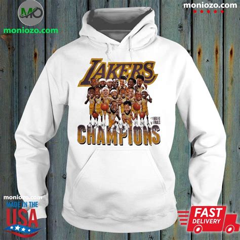 Premium Team Lakers Champions Nba Finals T Shirts