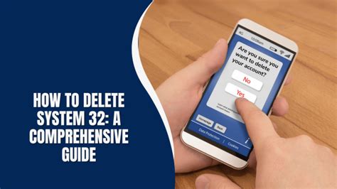How To Delete System 32 A Comprehensive Guide English Saga