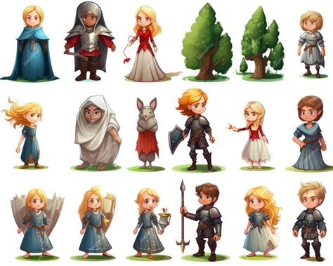 Premium Photo Game Character Sprite Sheet Of Npc Illustration Premium Photo Game Character Sprite Sheet Of Npc Illustration