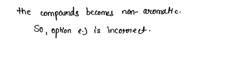 [solved] please explain based on pi electrons and how you know how many