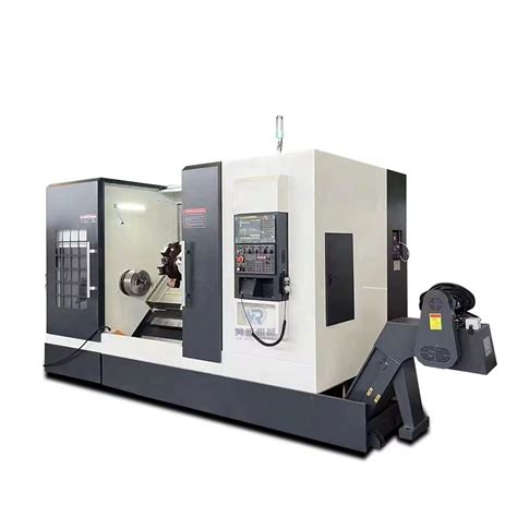 Buy High Precision Metal Bevel Cnc Lathe With Power Turret Cnc Lathe Tck From Shandong Lu