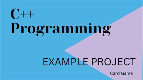 c example to create card game youtube