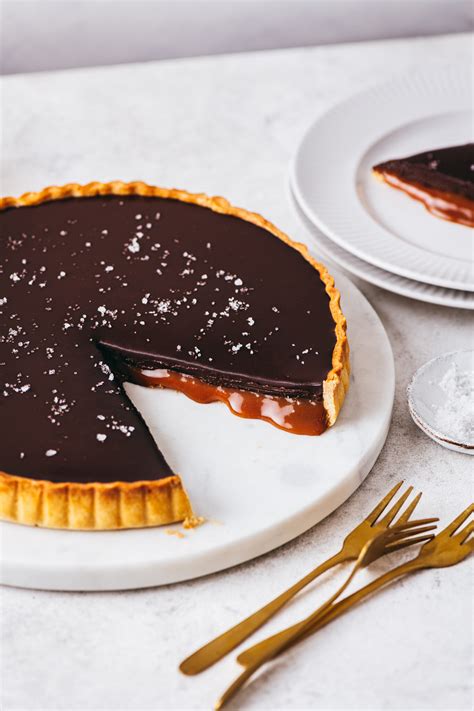 Tarte Chocolat Caramel La Recette Facile Lilie Bakery