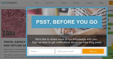 Exit Popups The Complete Guide To Double Your Conversion Rate
