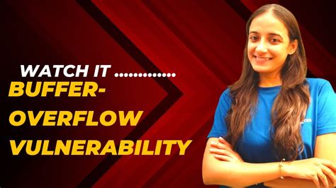 What Is Buffer Overflow Vulnerability Hackervlogenglish Hackervlog