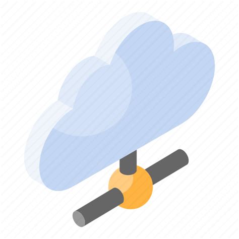 Cloud Network Computing Hosting Technology Internet Wireless Icon