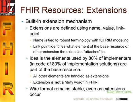 Introduction To Hl7 Fhir Pptx Desktop Publishing Computer