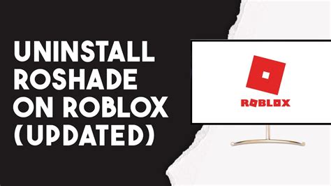 How To Uninstall Roshade On Roblox Updated YouTube