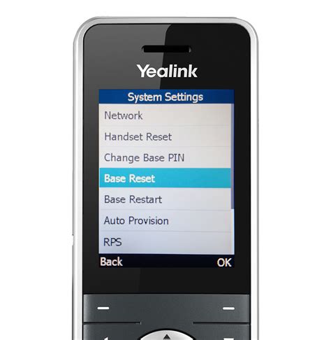 Factory Reset Yealink W56p Cordless Celito Voice Wiki