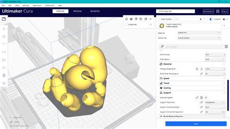 Opening A Cura Project File Inverts Z Axis For Calculation Of Overhang Preview · Issue 14288