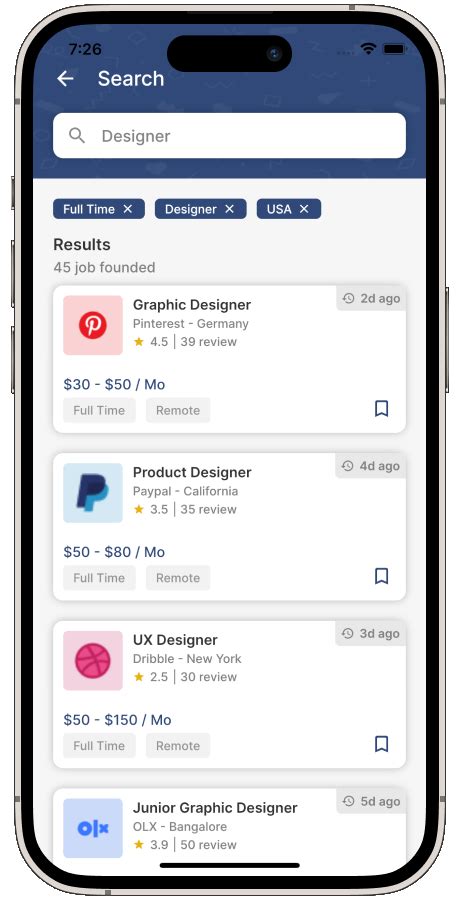 Job Finder And Resume App Template In Flutter Findjob Multi Language By Camelcasetechnology