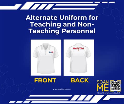 Alternate Uniform For Teaching And Non Teaching Personnel Helpline Ph