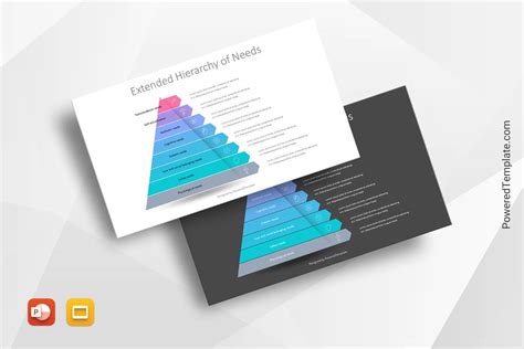 Expanded Hierarchy of Needs Diagram Modèle de présentation gratuit