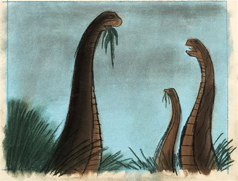 Fantasia Rite Of Spring Dinosaurs Concept Art Walt Disney Lot