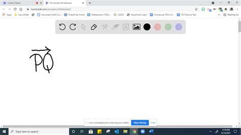 Solvedthe Set Of All Directed Line Segments That Are Equivalent To A