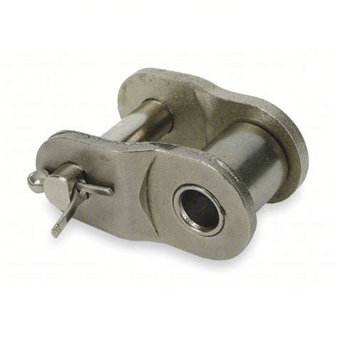 Motorcycle Chain Pgn 40 Nickel Plated Roller Chain 10ft With 2 Free Connectors Industrial