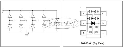 Tvs Diode Srv05 4 Tct 5v 17 5vc Sot 23 6 V05 Esd Suppressors Unidirectional Buy Srv05 4tr Nd
