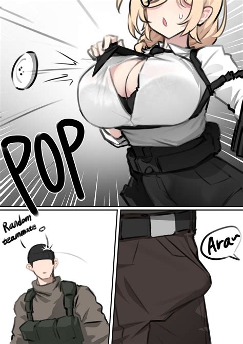 Rule 34 Ara Ara Beanie Belt Blonde Female Blonde Hair Breasts Breasts